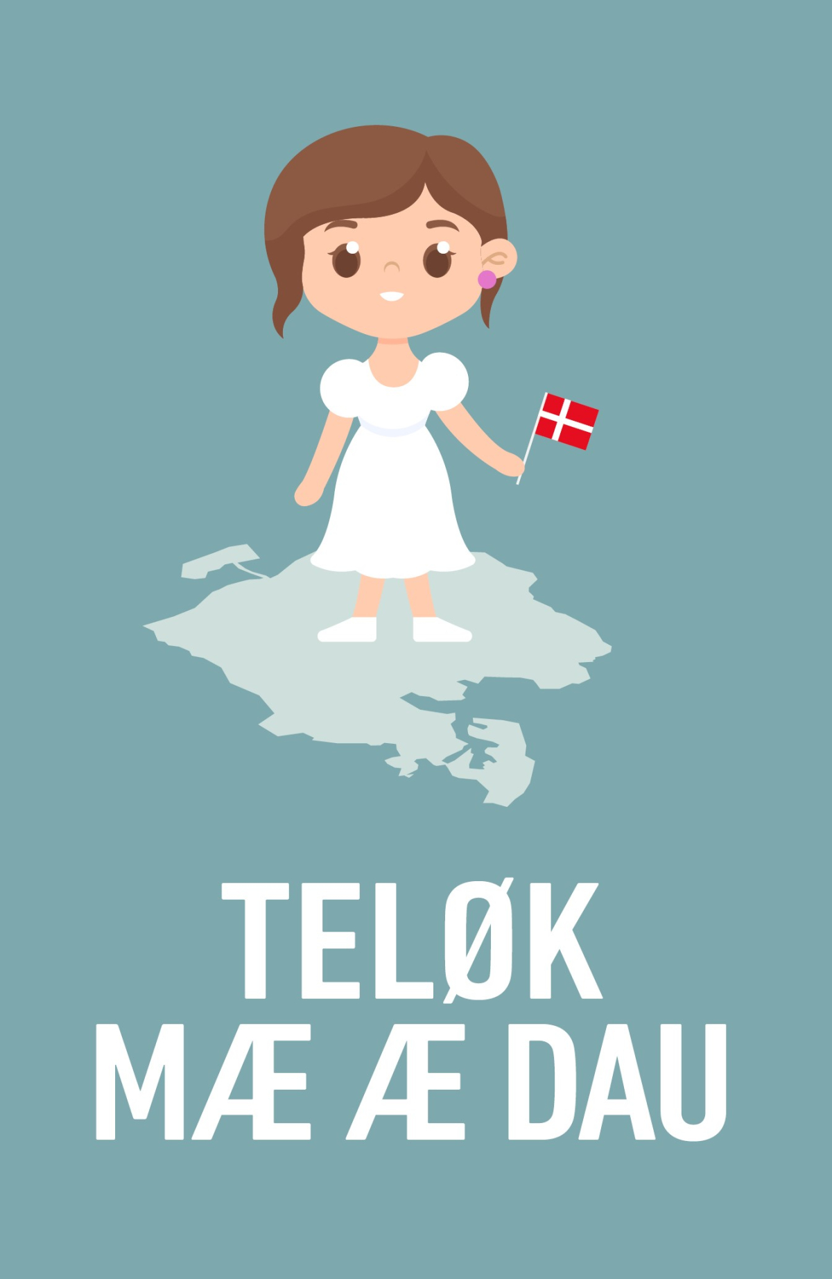 TELØK MÆ Æ DAU TE Æ PIICH - Kort - mutmut.dk