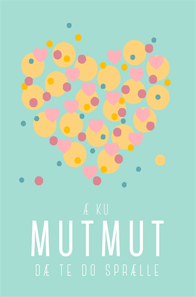 Send kys og kærlighed på sønderjysk.