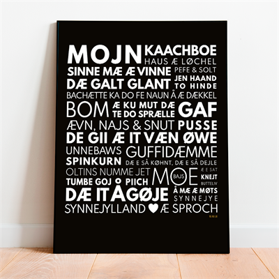 Snak æ sproch - lækker plakat fra Mutmut